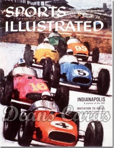 Sports Illustrated - With Label May 25 1959 - Indy 500 Preview (Magazine / Publication) (Has Address Label on Front) EX