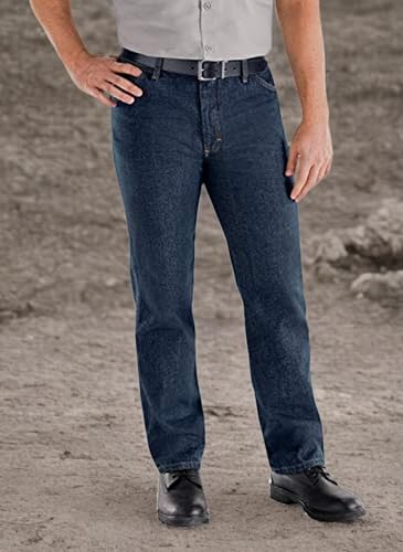 Red Kap Men's Classic Rigid Jean, Rigid Denim, 50x32