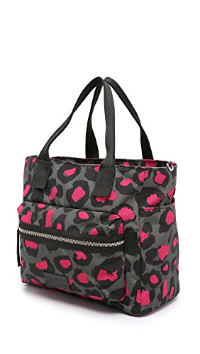 Marc by Marc Jacobs Women's Domo Arigato Printed Leopard Elizababy, Raspberry Sorbet Multi, One Size