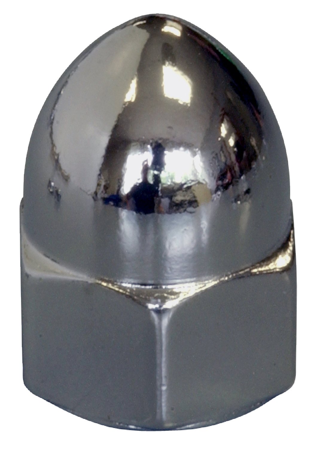 The Hillman Group 943047 Chrome SAE Acorn Nut, 3/8-24-Inch , 2-Pack