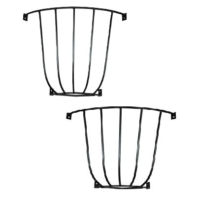 Corner Hay Rack: Versatile Wall Mount Hay Feeder and Blanket Holder, Perfect Horse & Goat Hay Feeder, Hanging Hay Rack for Stalls