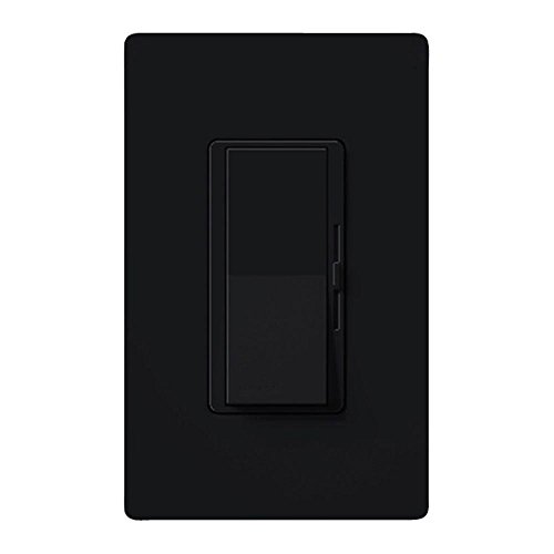 Lutron Diva LED+ Dimmer Switch for Dimmable LED, Halogen and Incandescent Bulbs, 250W/Single-Pole or 3-Way, DVCL-253P-BL, Black
