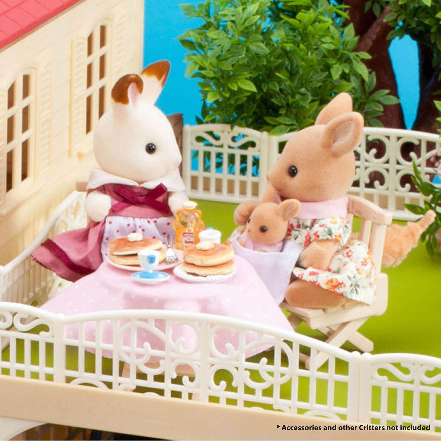 Calico Critters, Hopper Kangaroo Family, Dolls, Dollhouse Figures, Collectible Toys