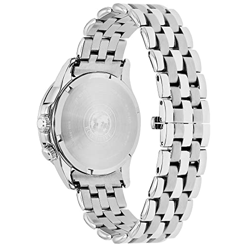 Citizen Eco-Drive Classic Steel Watch - 12/24H, Day/Date, 44mm Blue Dial