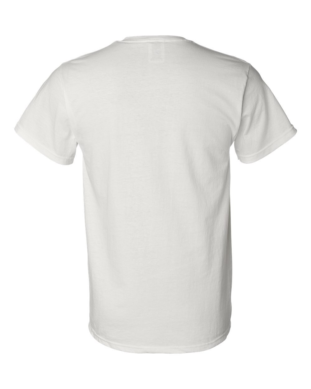 Fruit of the Loom 5 oz., 100% Heavy Cotton HD Pocket T-Shirt (3931P)- WHITE,2XL