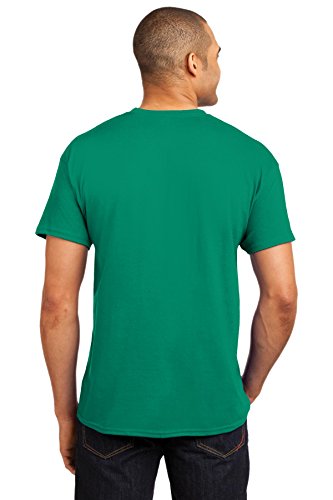 Hanes Mens ComfortBlend EcoSmart 50/50 Cotton/Poly T-Shirt, Medium, Kelly Green