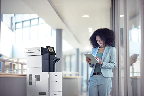 Xerox VersaLink B605/SM LED Multifunction Printer-Monochrome-Copier/Scanner-58 ppm Mono Print-1200x1200 Print-Automatic Duplex Print-250000 Pages Monthly-700 Sheets Input-Color Scanner-600 Optical