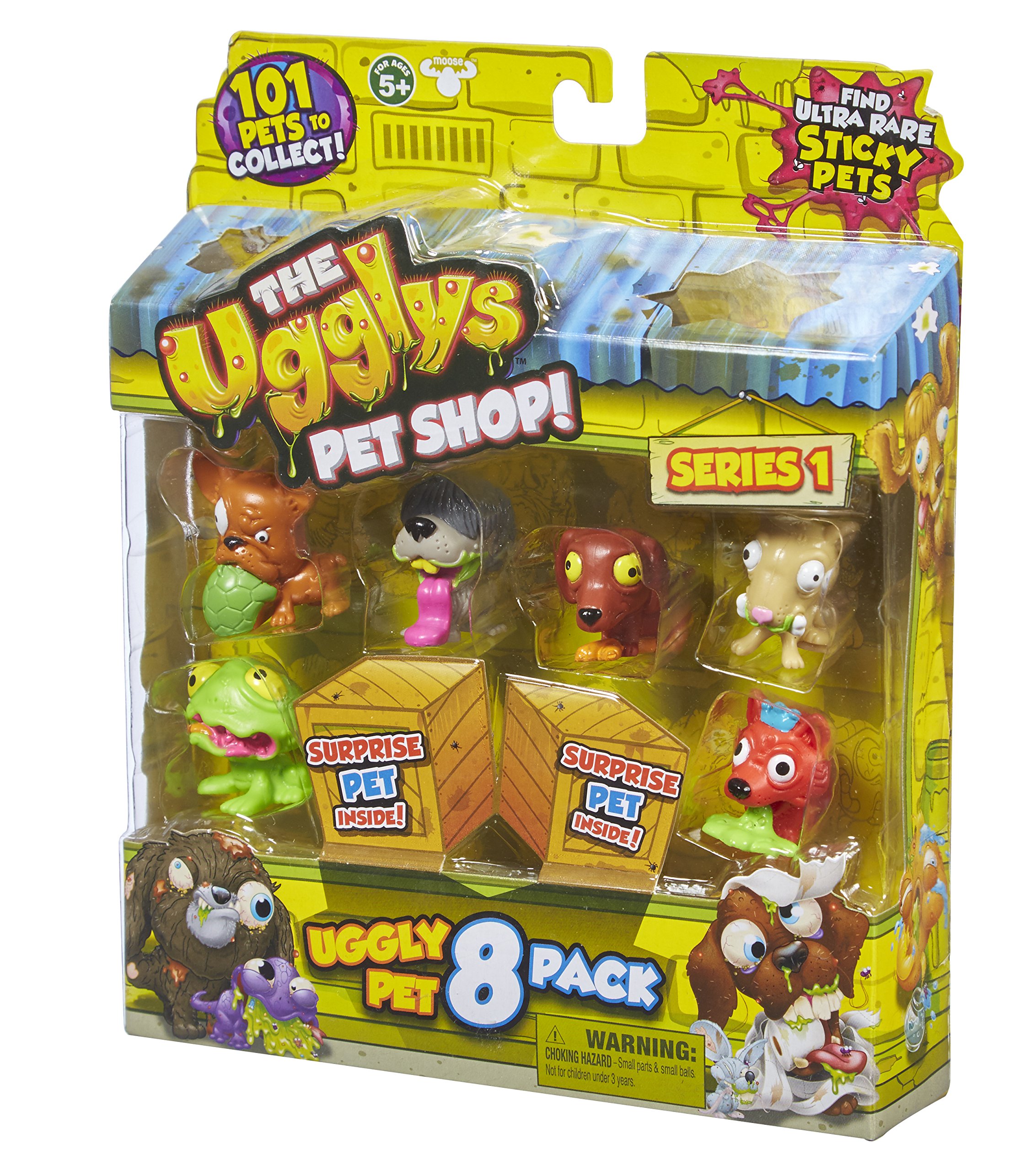 The Ugglys Pet Shop Toy Figure (8-Pack)