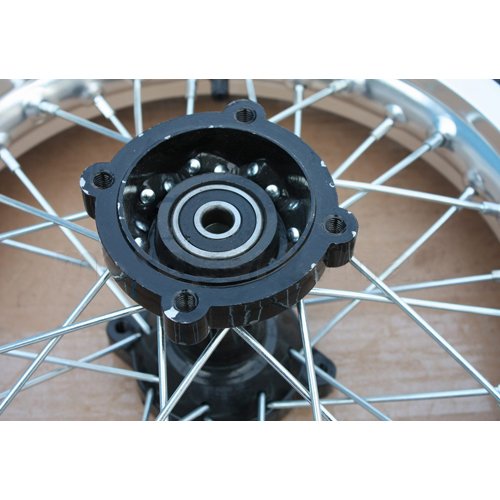 X-PRO 12" Rear Wheel Rim Tire 3.0-12 with 12mm Bearing Assembly for Dirt Bikes