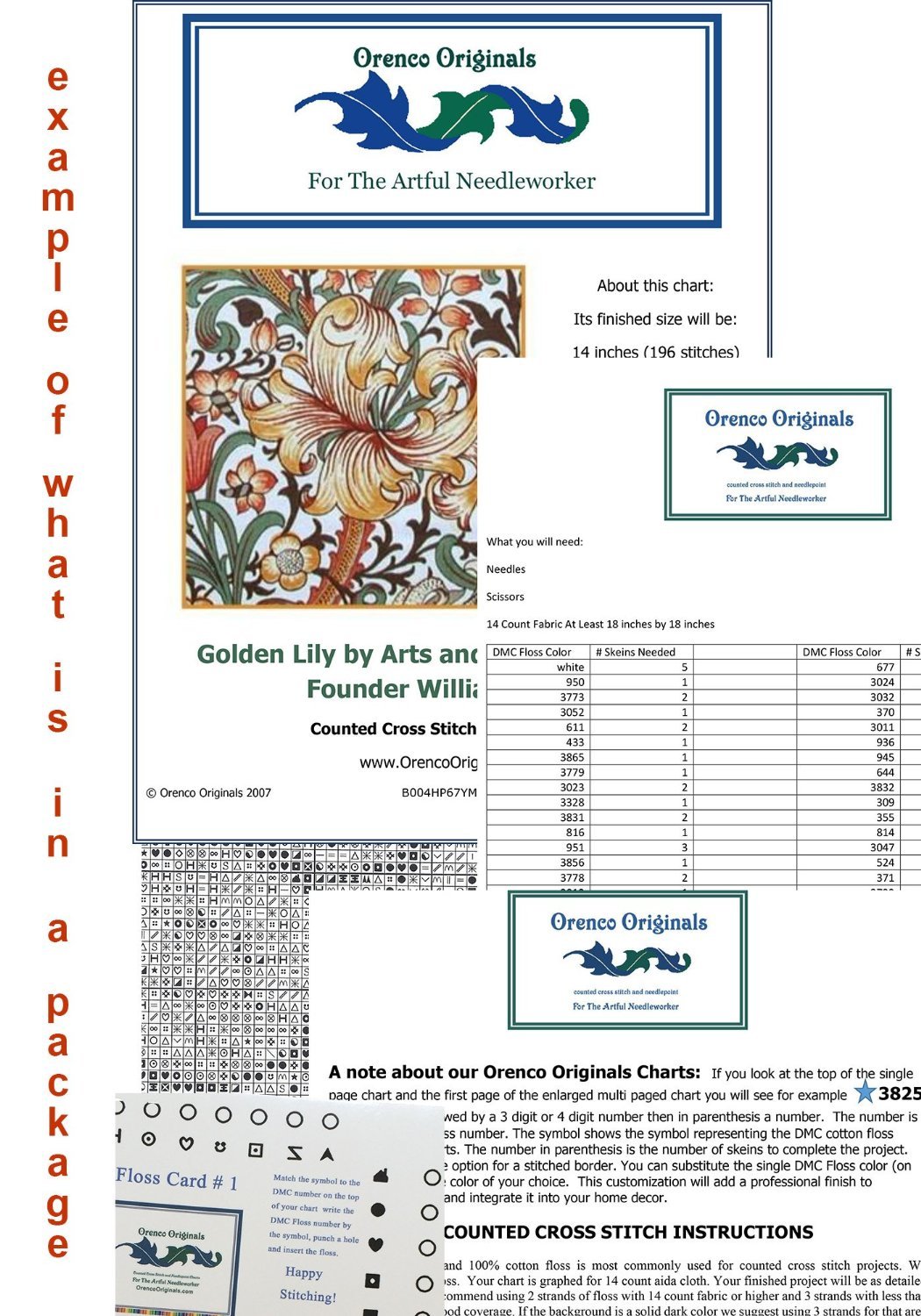 Orenco Originals Long Billed Hummingbird Detail 2 Gould Bird Counted Cross Stitch Pattern