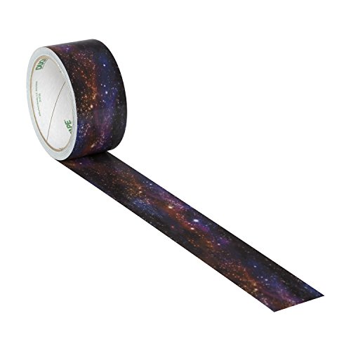 Duck Brand 283039 Printed Duct Tape, Single Roll, Galaxy