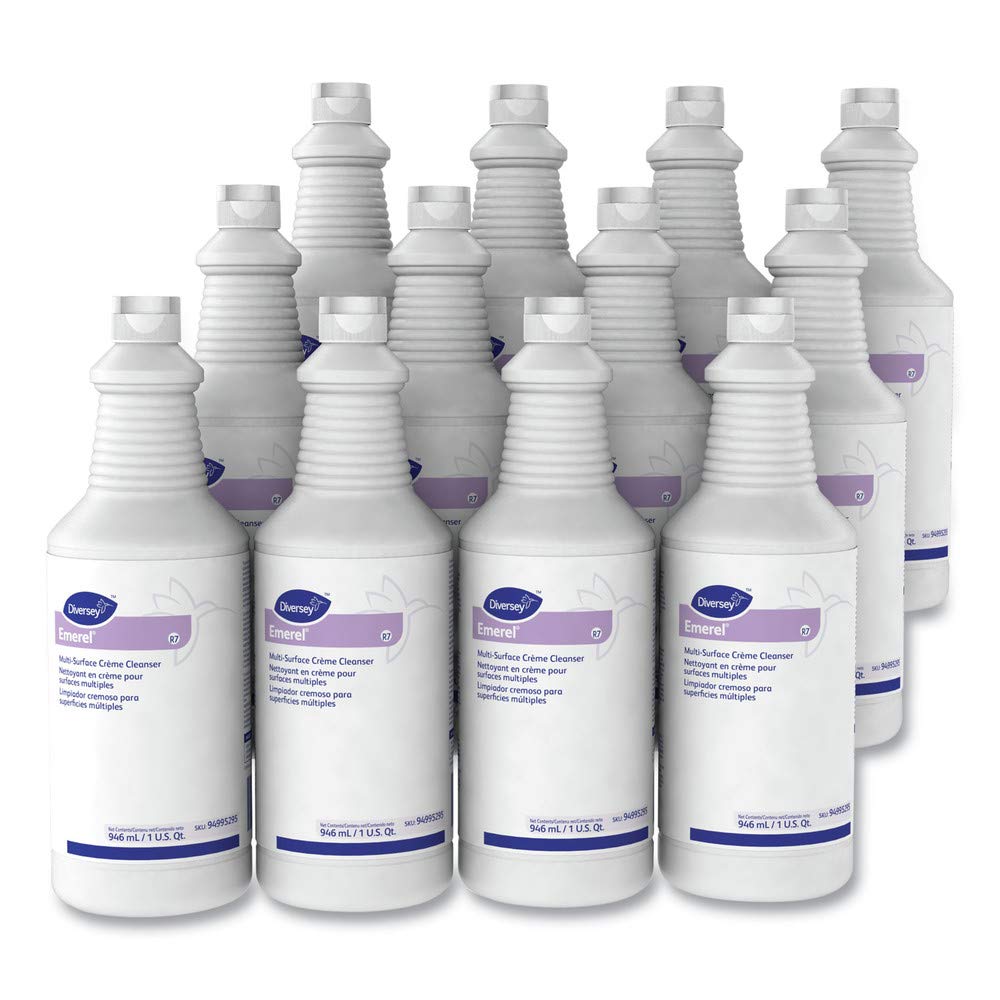 Diversey 94995295 Emerel Multi-Surface Creme Cleanser Fresh Scent 32oz Bottle 12/Carton