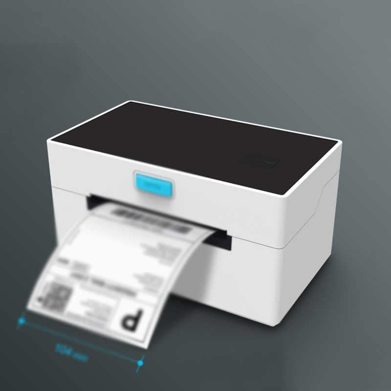 ZSEDP Shipping Label Address Barcode Sticker USB Thermal Printer for Windows OS Android iOS