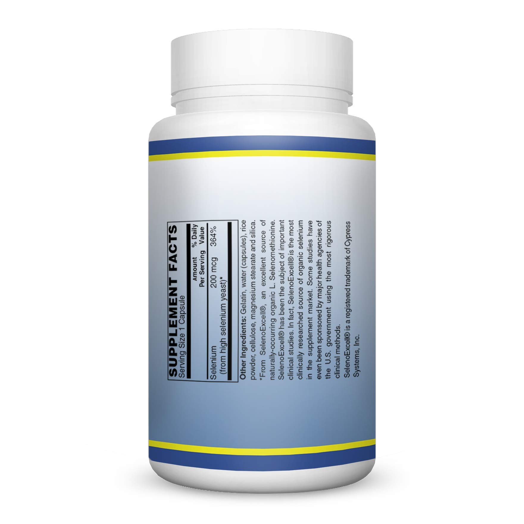 Vitamin Discount Center Selenium 200 mcg, 120 Capsules