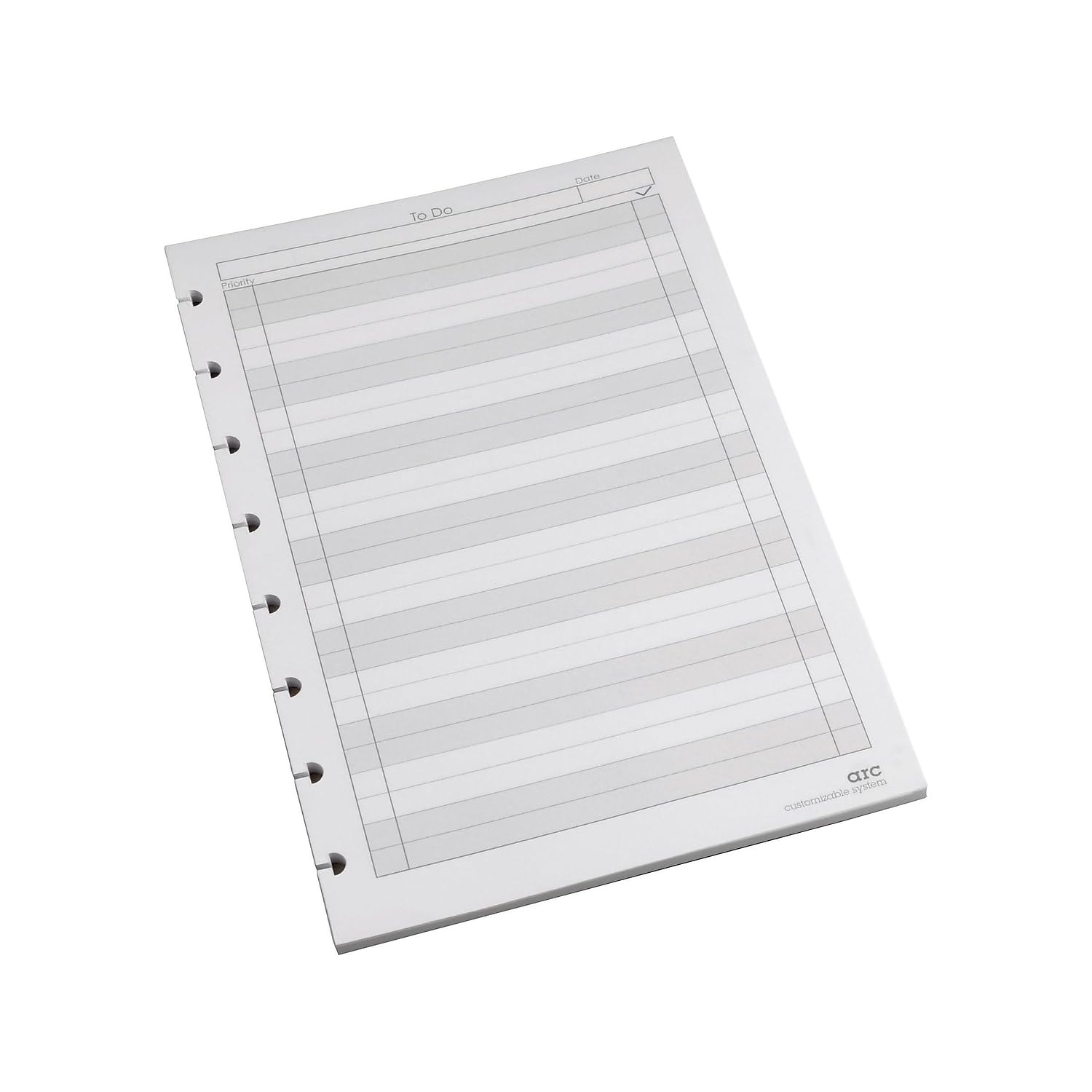 Staples? Arc "to-Do" Notebook Filler Paper, Junior-Sized, White, 50 Sheets