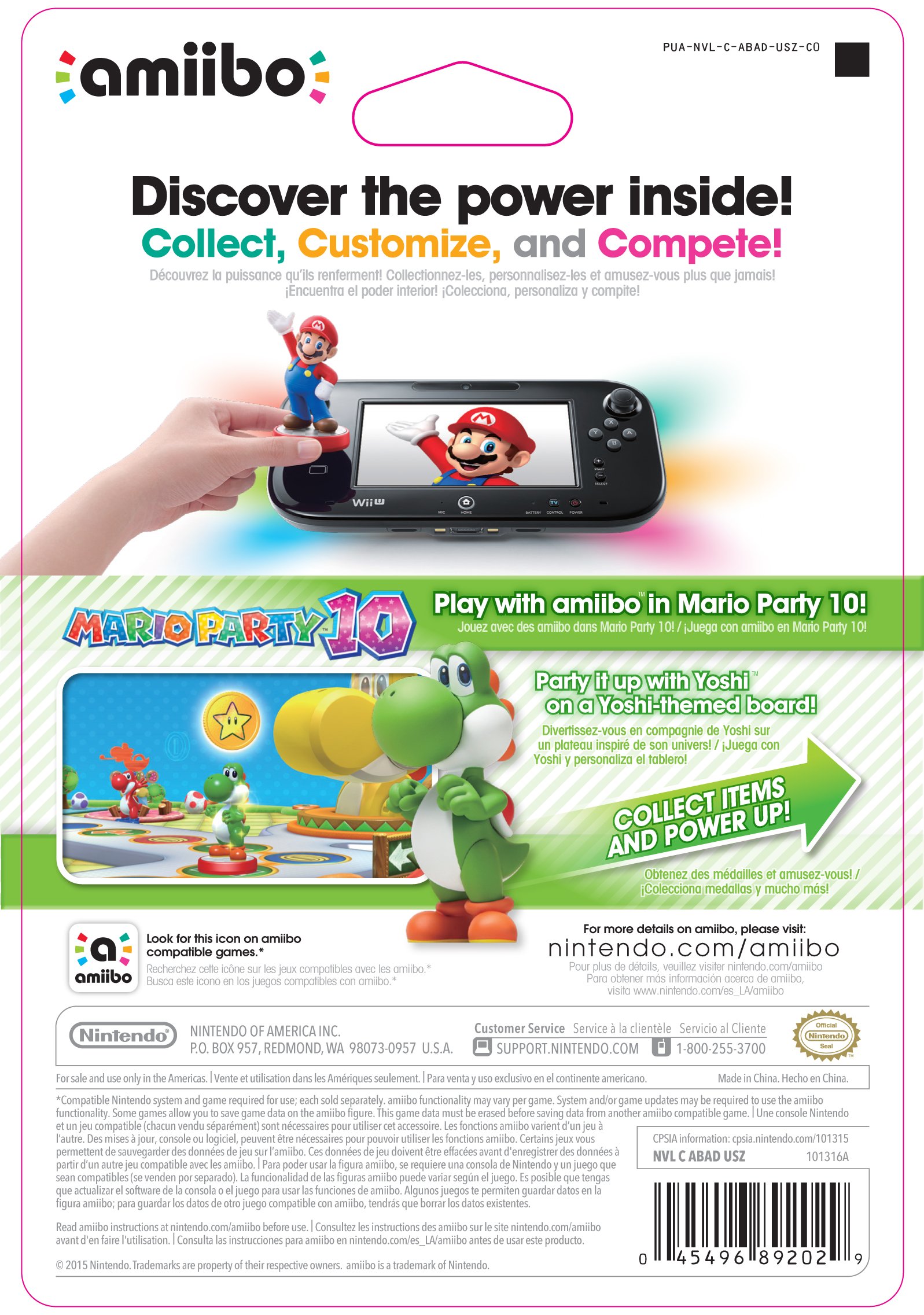 Yoshi amiibo (Super Mario Bros Series)