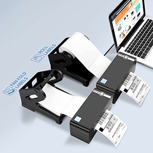 Bluetooth Thermal Label Printer 4x6 - High Speed Shipping Label Printer, Wireless Label Maker Support Windows & Android & iOS, USB for MAC, Suitable for Amazon, Ebay, Etsy, Shopify, USPS Barcode