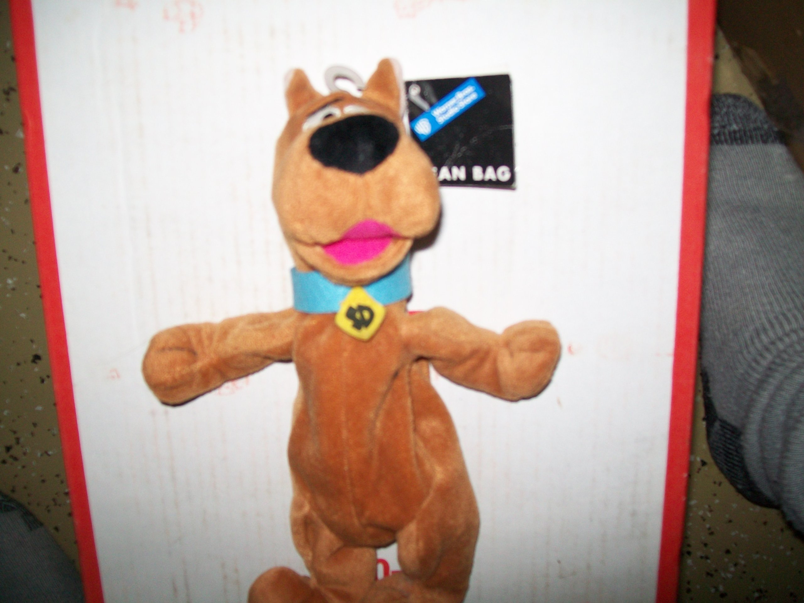 10" Scooby Doo Bean Bag Warner Brothers/Cartoon Network 1998