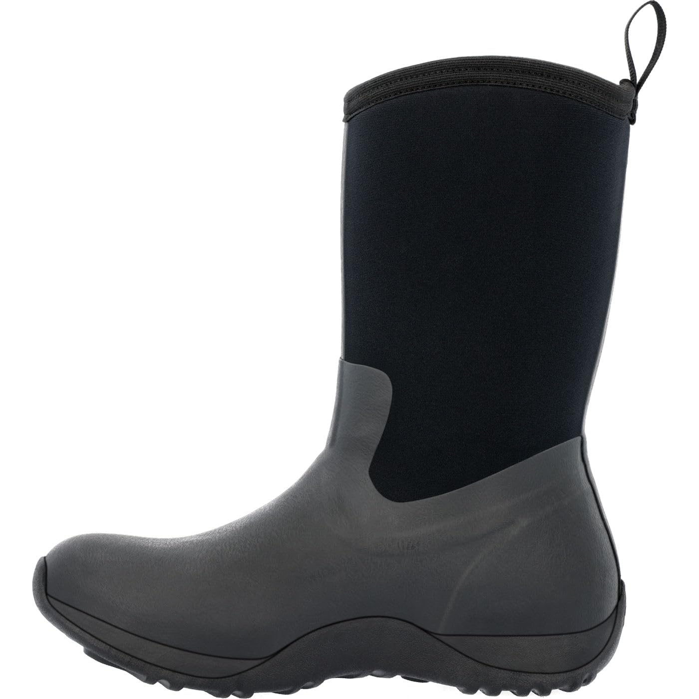 Muck Boot Muck Arctic Weekend Mid-Height Rubber Womens Winter Boots, Black, 10