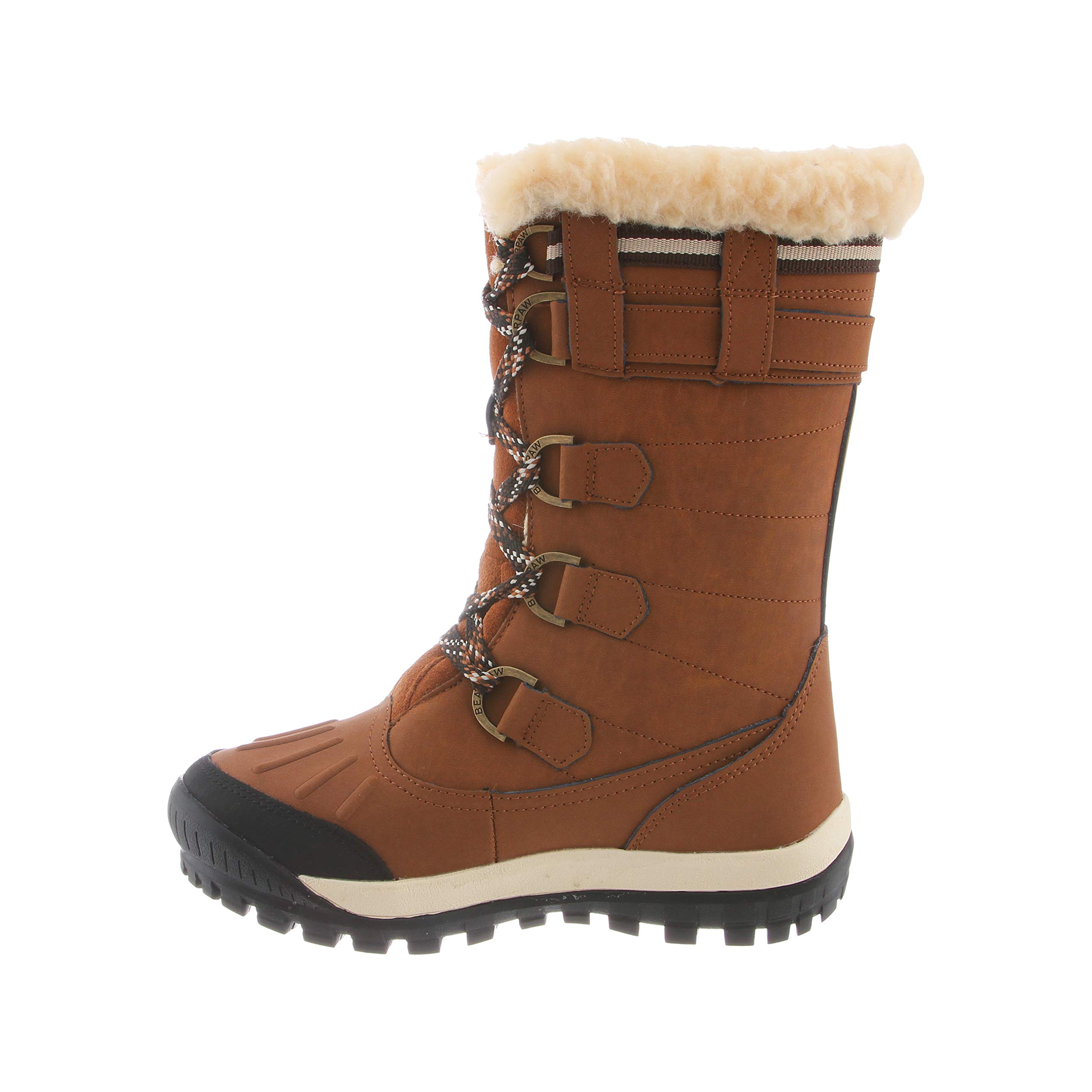 BEARPAW Women's Desdemona Hickory Size 10 | Women's Boot Classic Suede | Women's Slip On Boot | Comfortable Winter Boot