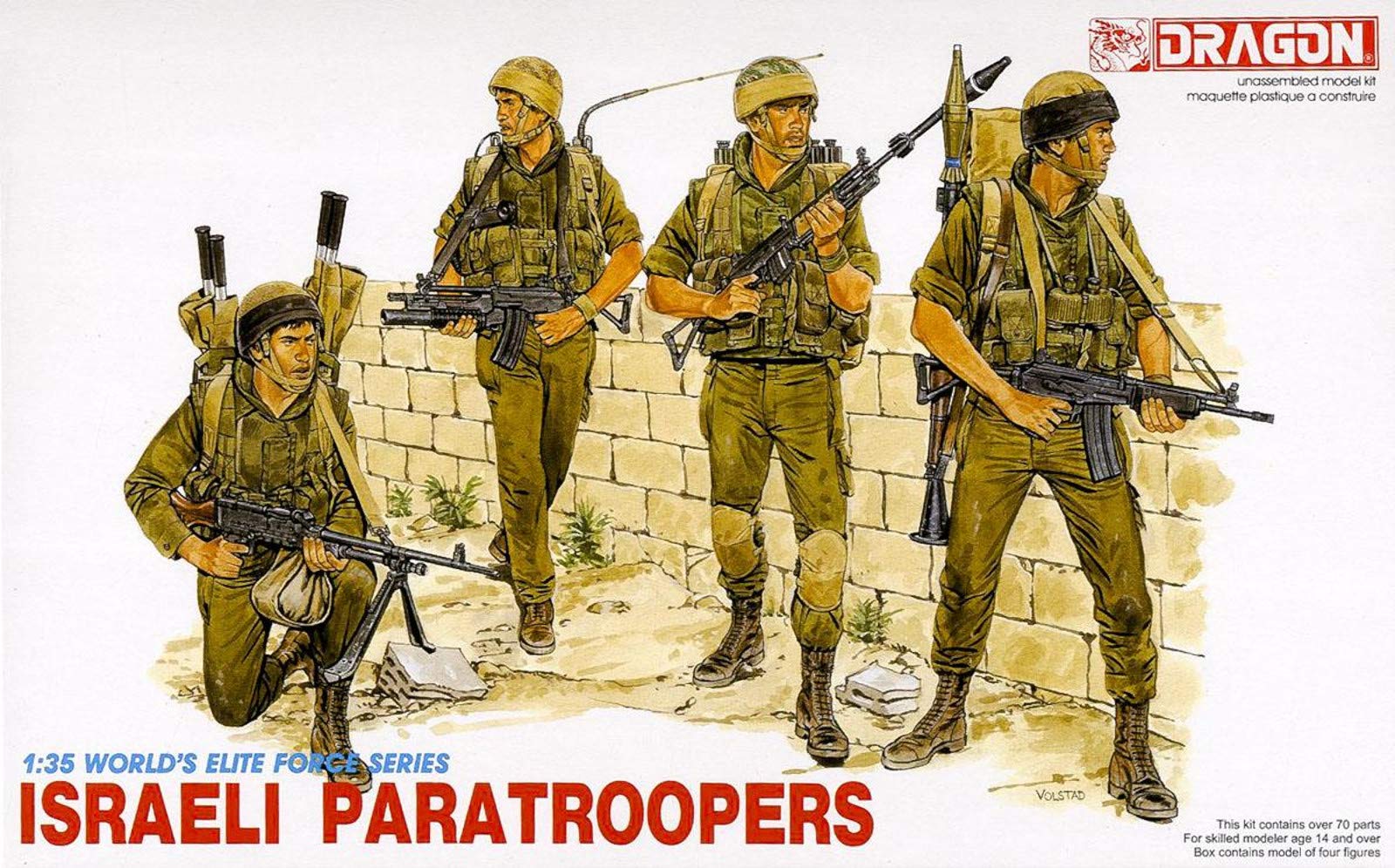 Platz 1/35 Israeli Paratroopers Model Kit