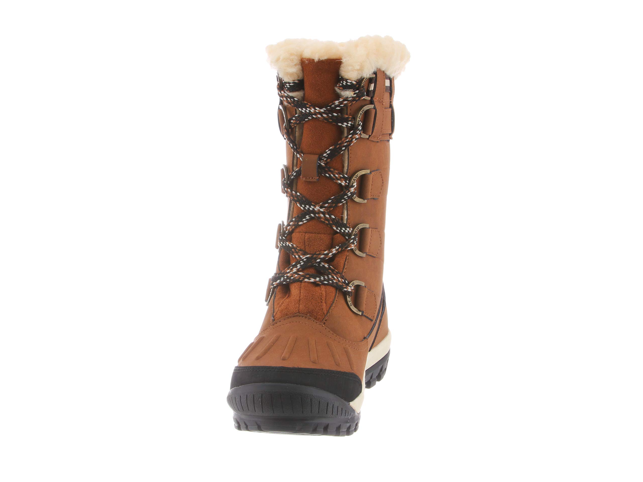 BEARPAW Women's Desdemona Hickory Size 10 | Women's Boot Classic Suede | Women's Slip On Boot | Comfortable Winter Boot