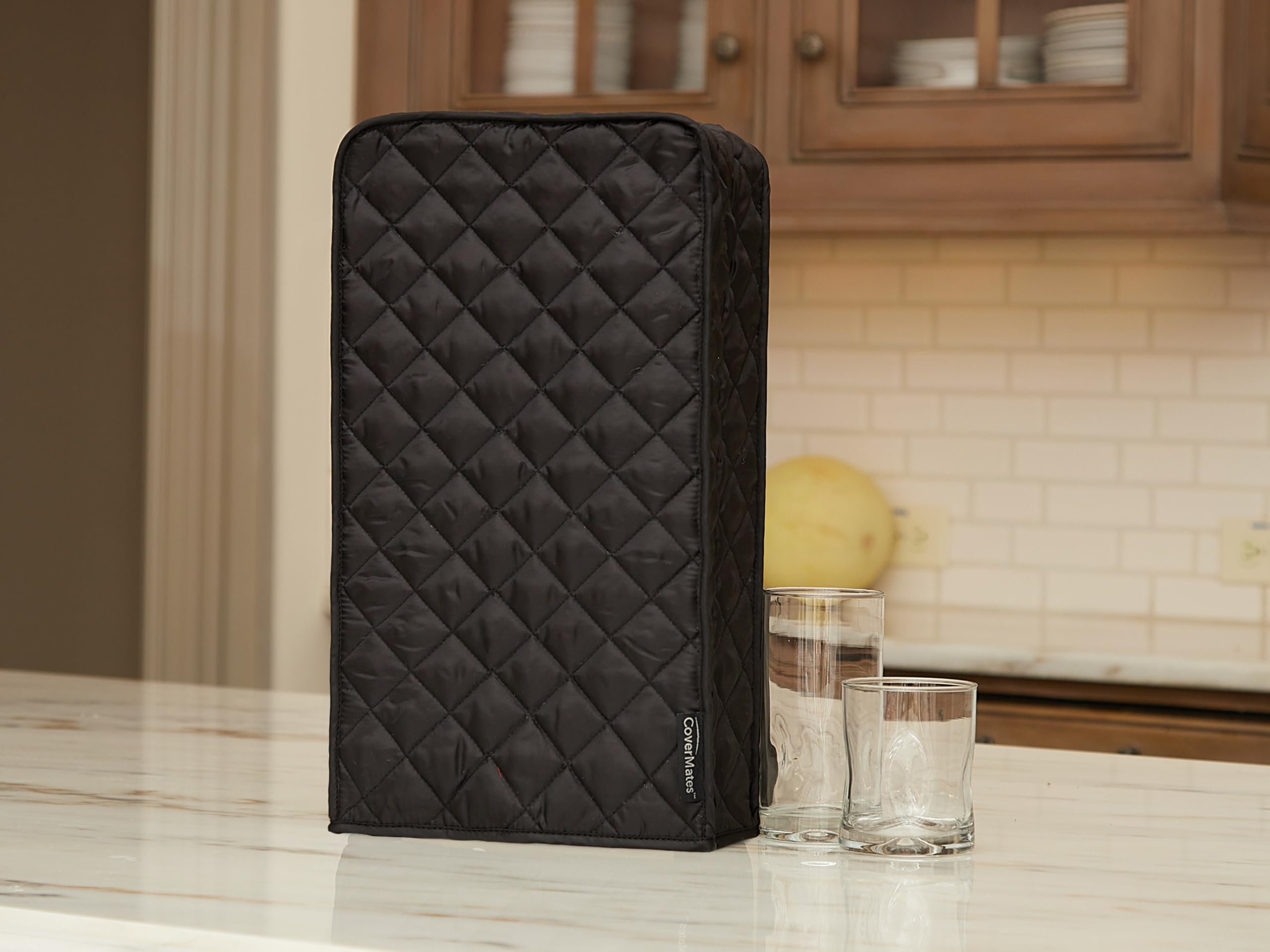 Covermates Keepsakes – Juicer Cover – Dust Protection - Stain Resistant - Washable – Appliance Cover, Black