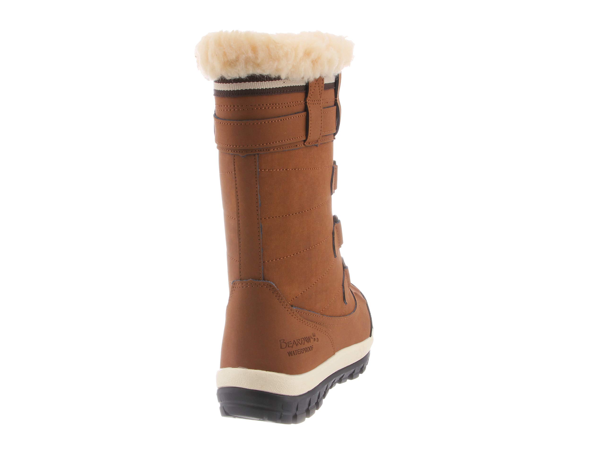 BEARPAW Women's Desdemona Hickory Size 10 | Women's Boot Classic Suede | Women's Slip On Boot | Comfortable Winter Boot