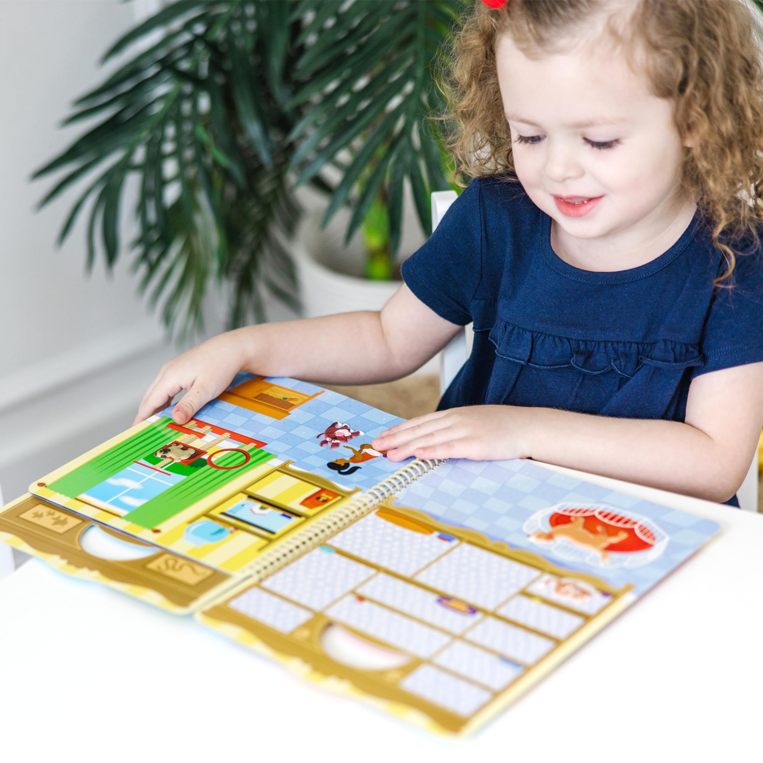 Melissa & Doug Pet Shop Puffy Sticker Set With 115 Reusable Stickers - FSC Certified