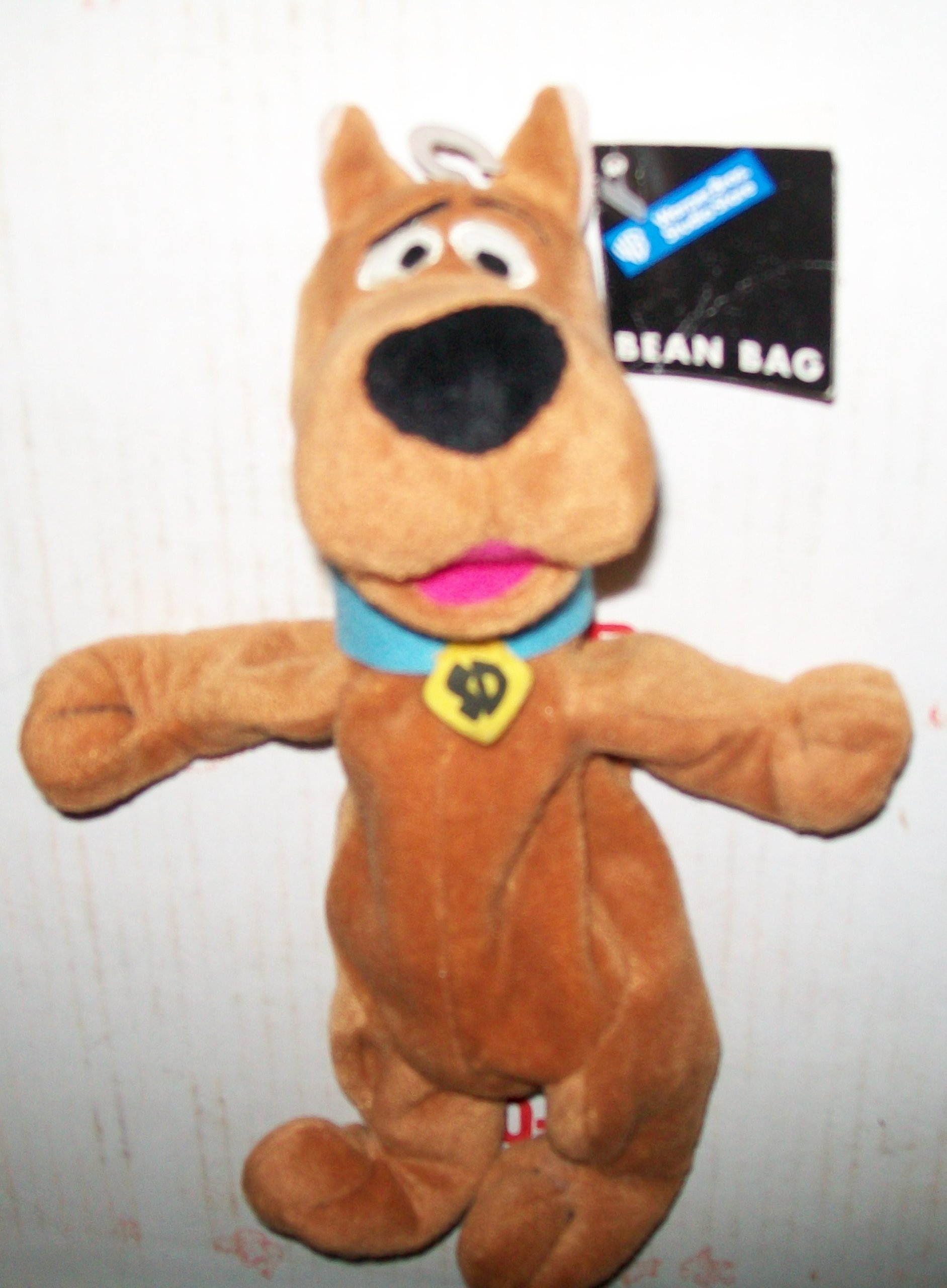 10" Scooby Doo Bean Bag Warner Brothers/Cartoon Network 1998