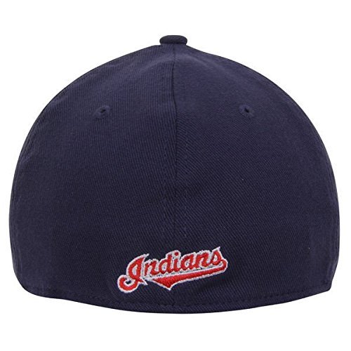 MLB Atlanta Braves Team Classic Home 39Thirty Stretch Fit Cap, Blue, Large/X-Large