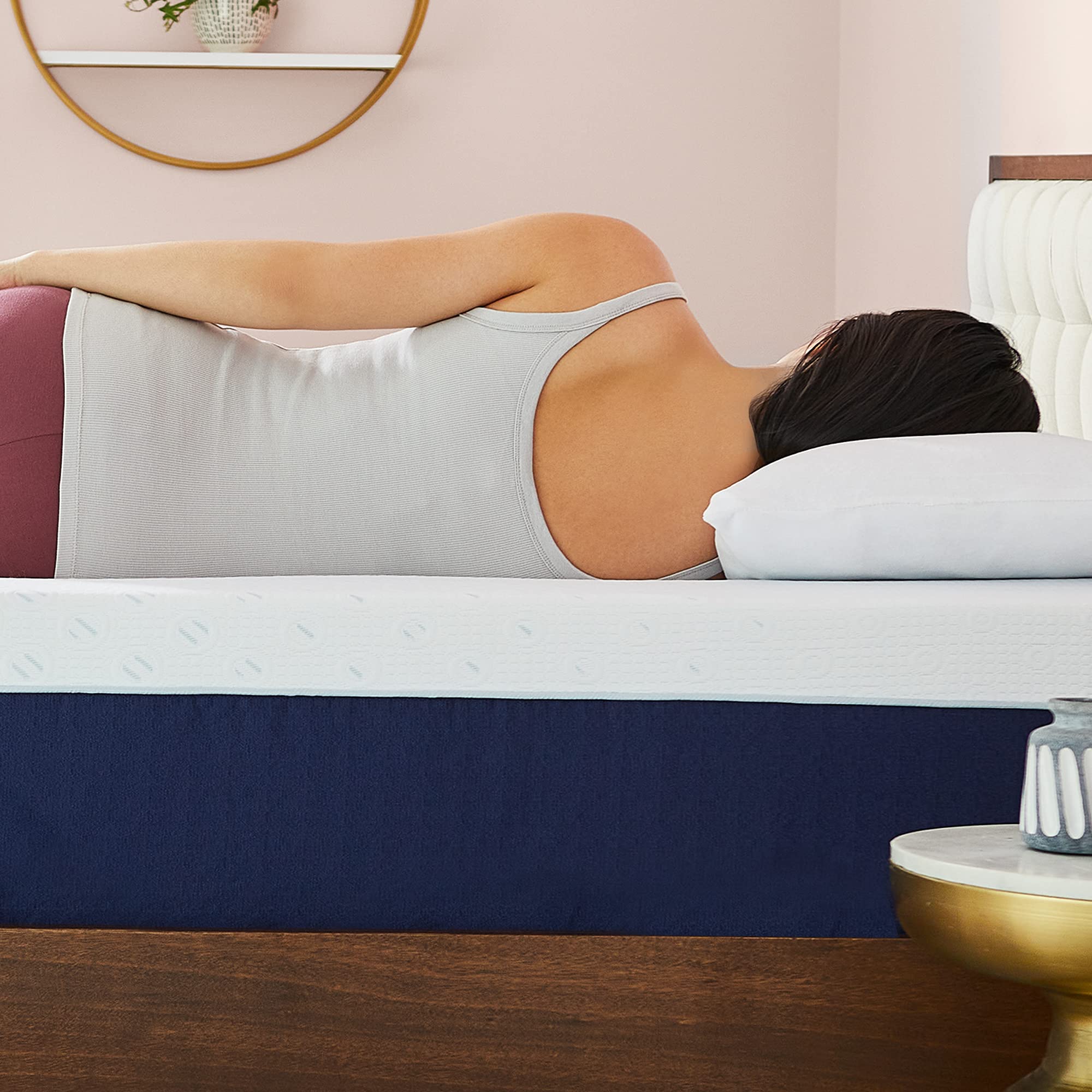 Sleep Innovations Shiloh 14 Inch Memory Foam Mattress, Full Size, Bed in a Box, Cradling Medium Support