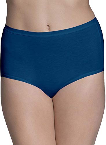 Fruit of the Loom Women's Beyondsoft Panties, Brief-Cotton Blend-6 Pack, 6