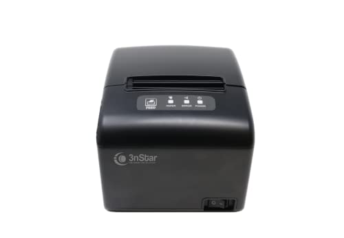 3nStar Thermal Receipt Printer 80mm 200mm/s 2 Interfaces - USB/Ethernet - RPT006