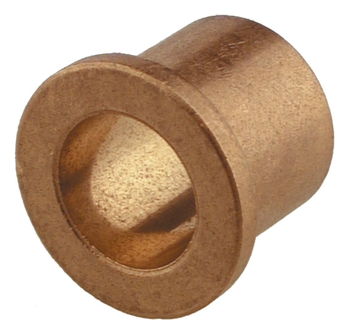 Hillman 58102 Flange Bearing, Bronze 1/2 X 3/4 X 1 X 1/2-Inch, 4-Pack