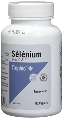 TROPHIC Selenium with C E, 60 CT