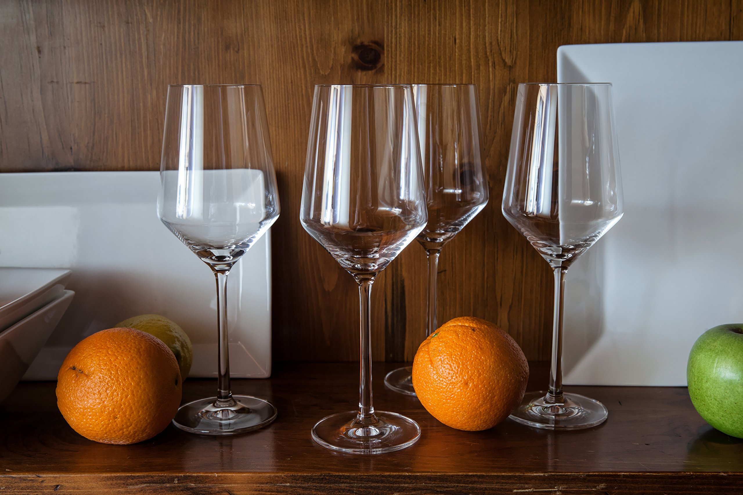 ZWIESEL GLAS Pure Cabernet Red Wine Glass (Set of 4), Graceful Wine Glasses for Red Wine, Dishwasher-Safe Tritan Crystal Glasses, Made in Germany (19 Ounce)