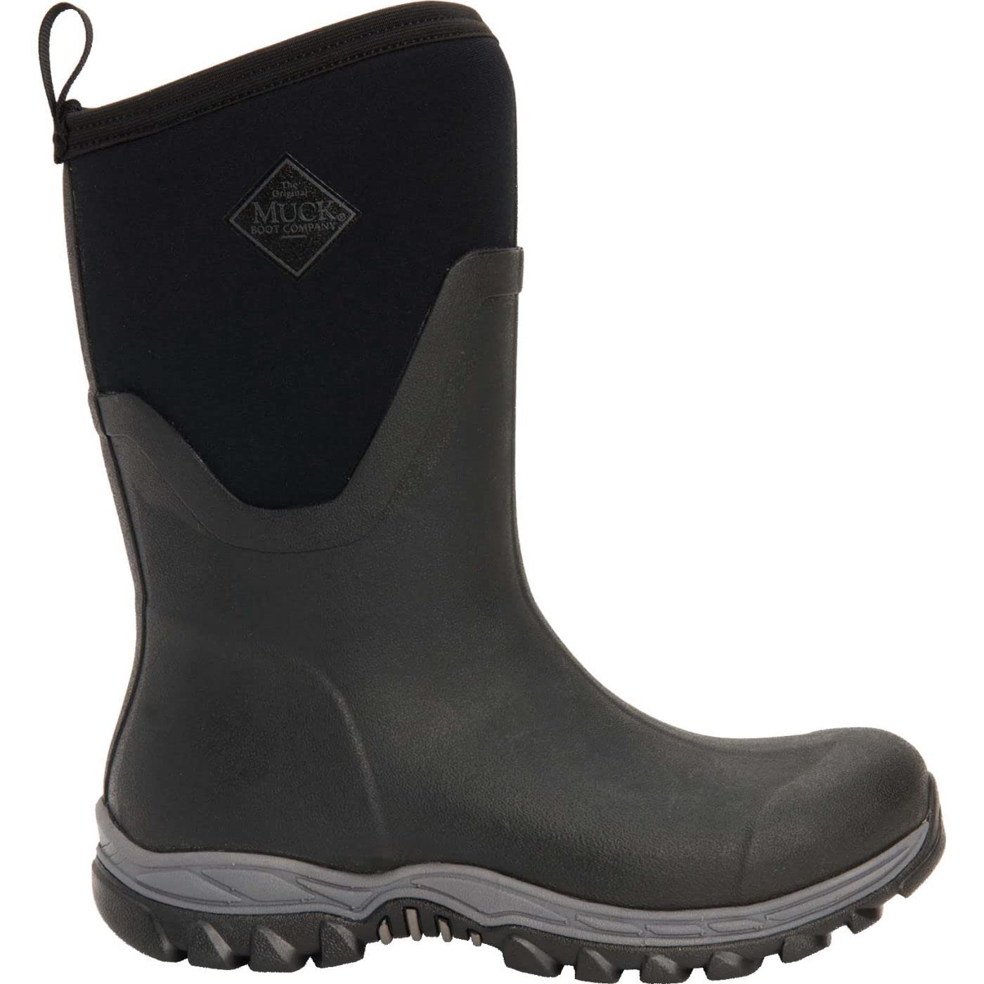 Muck Boot Arctic Sport II Extreme Conditions Mid-Height Rubber Women's Winter Boot, Black, 10 M US