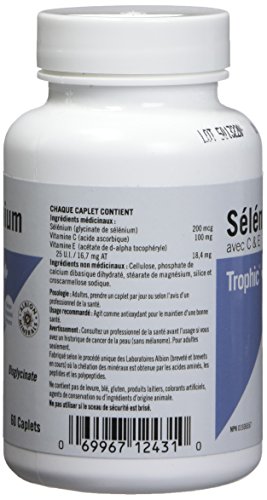 TROPHIC Selenium with C E, 60 CT
