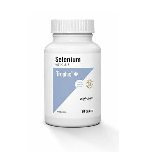 TROPHIC Selenium with C E, 60 CT