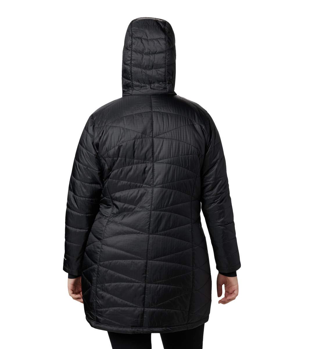 Columbia Women's Mighty Lite Hooded Jacket, Black, X-Large