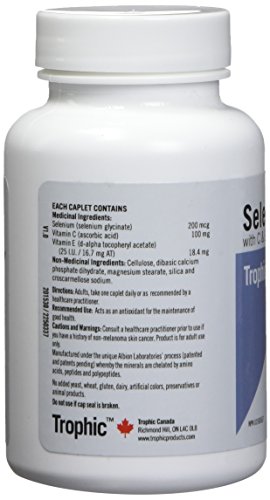 TROPHIC Selenium with C E, 60 CT