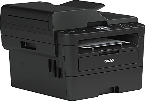 Brother MFC-L27 50DW Monochrome Compact All-in-One Laser Printer, Wireless and NFC, 36ppm, 2.7β Color Touch, Automatic Duplex (2-Sided), Refresh Subscription Eligible, Durlyfish
