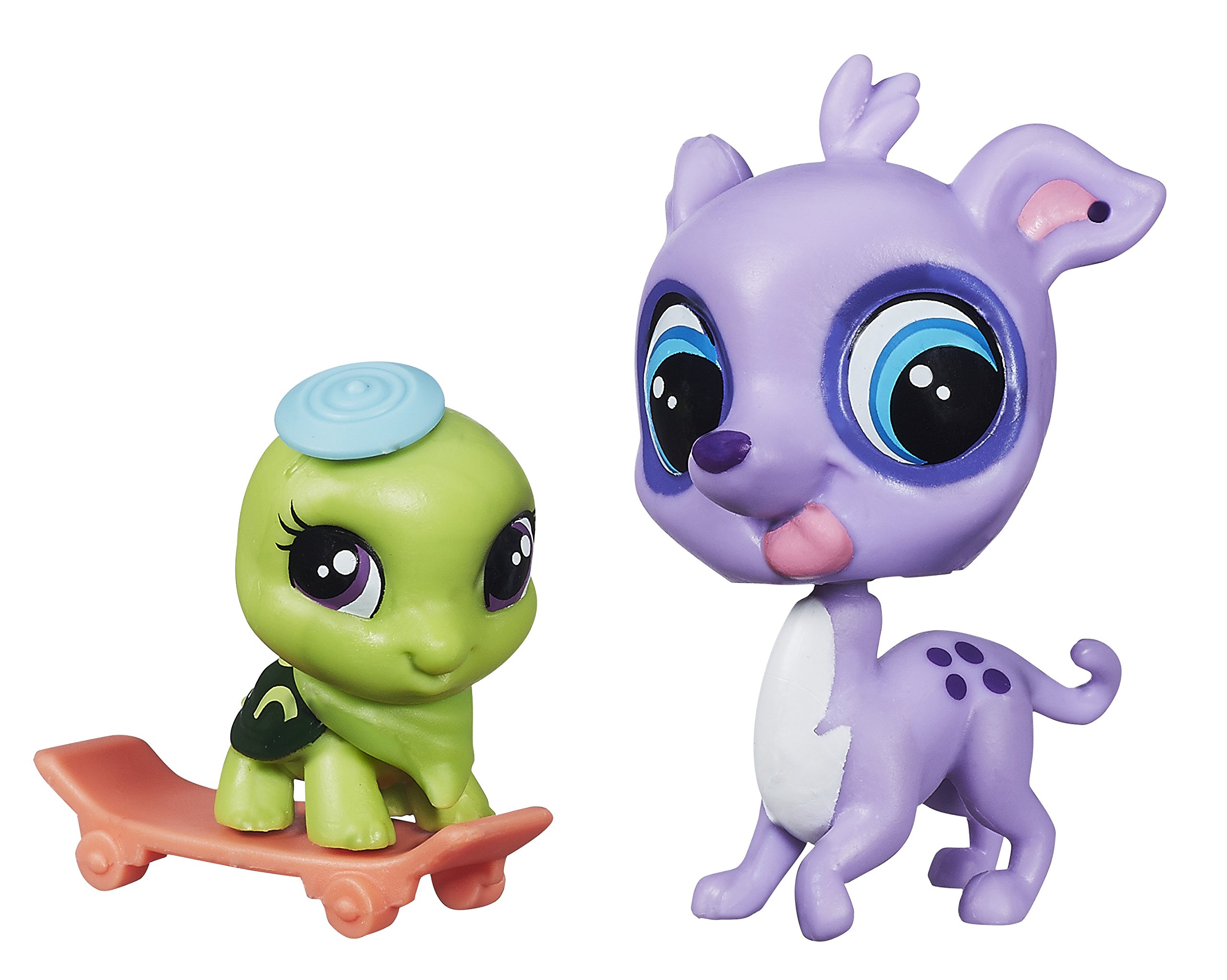 Littlest Pet Shop Pet Pawsabilities Speedy Carver & Fast Freddie Tortini Fi