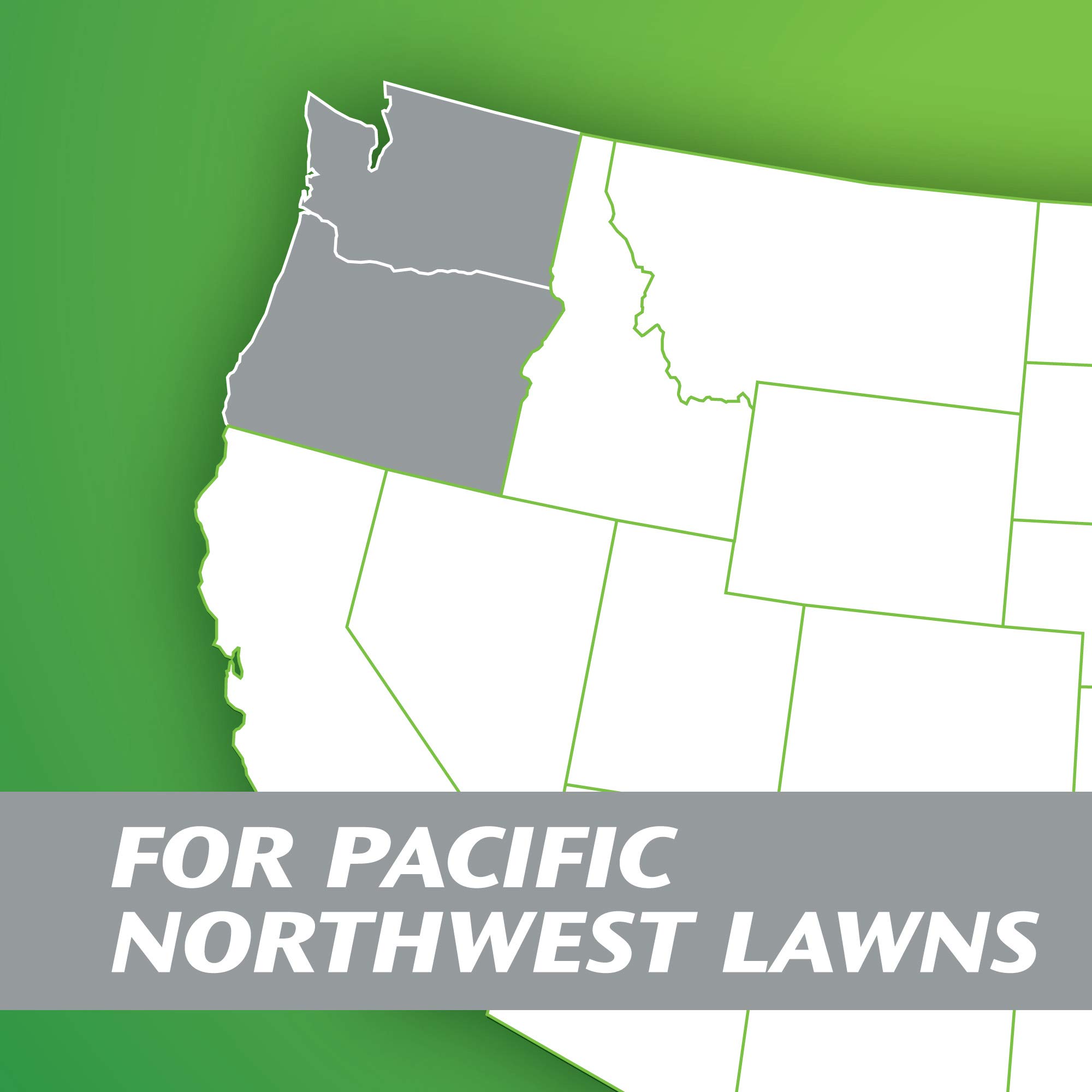 Scotts Turf Builder Grass Seed Pacific Northwest Mix, Crafted to Withstand Wet Winters and Hot Summers, 20 lbs.