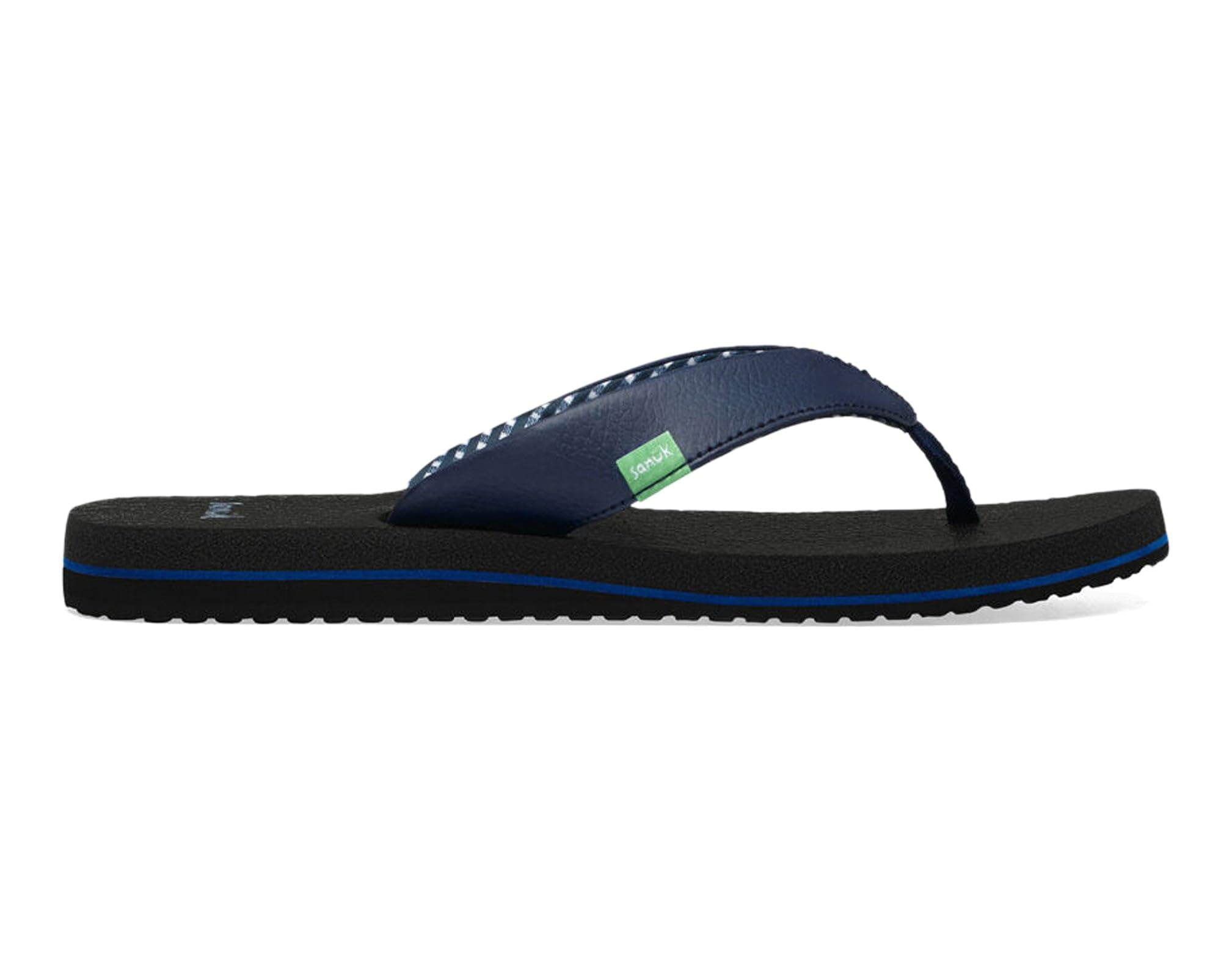 Sanuk Yoga Mat - Cushioned Sandals - Women's Navy - 9