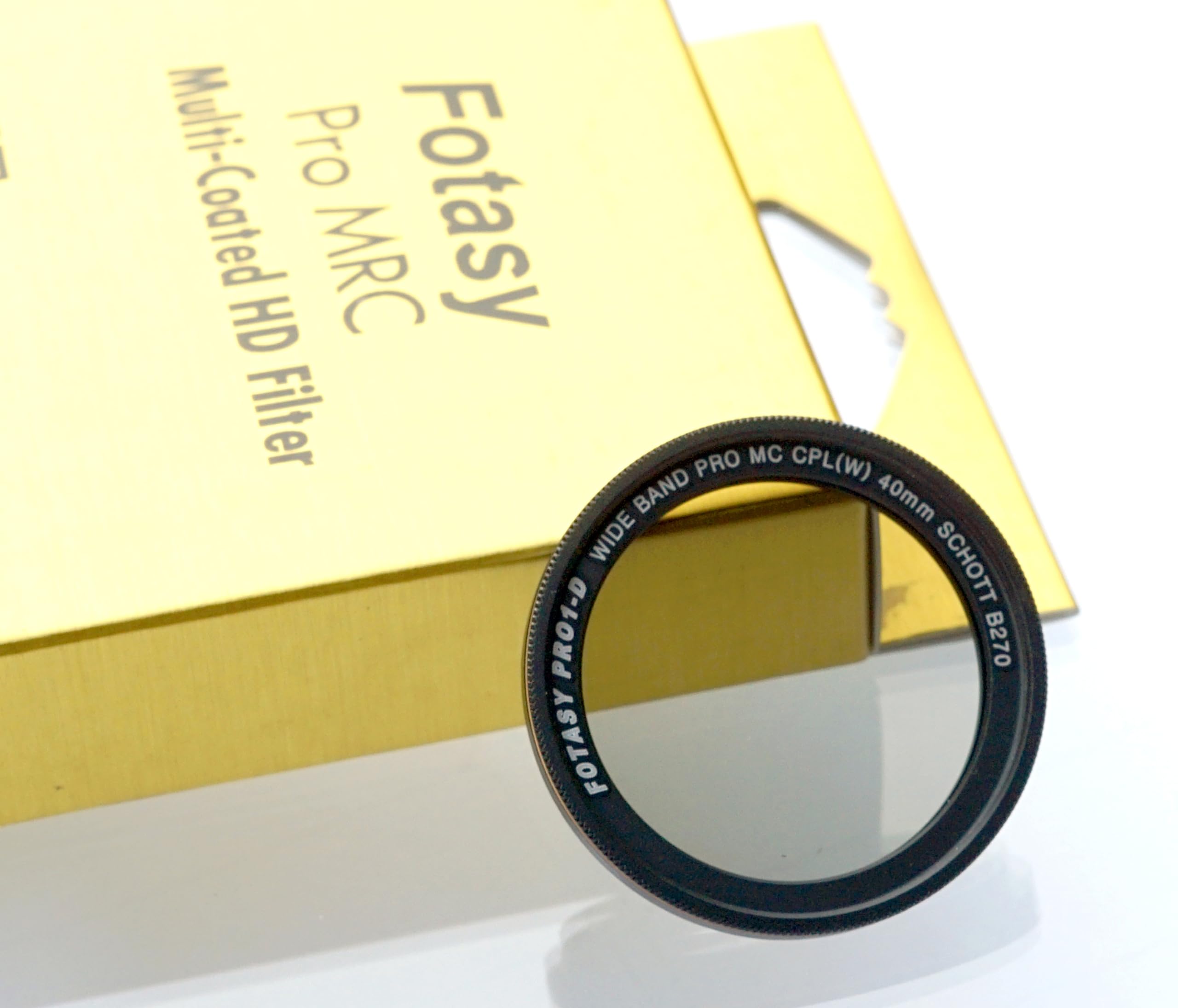 Fotasy 40mm MRC Multi-Resistant Nano Coating Super Slim MC CPL Circular PL HD Filter