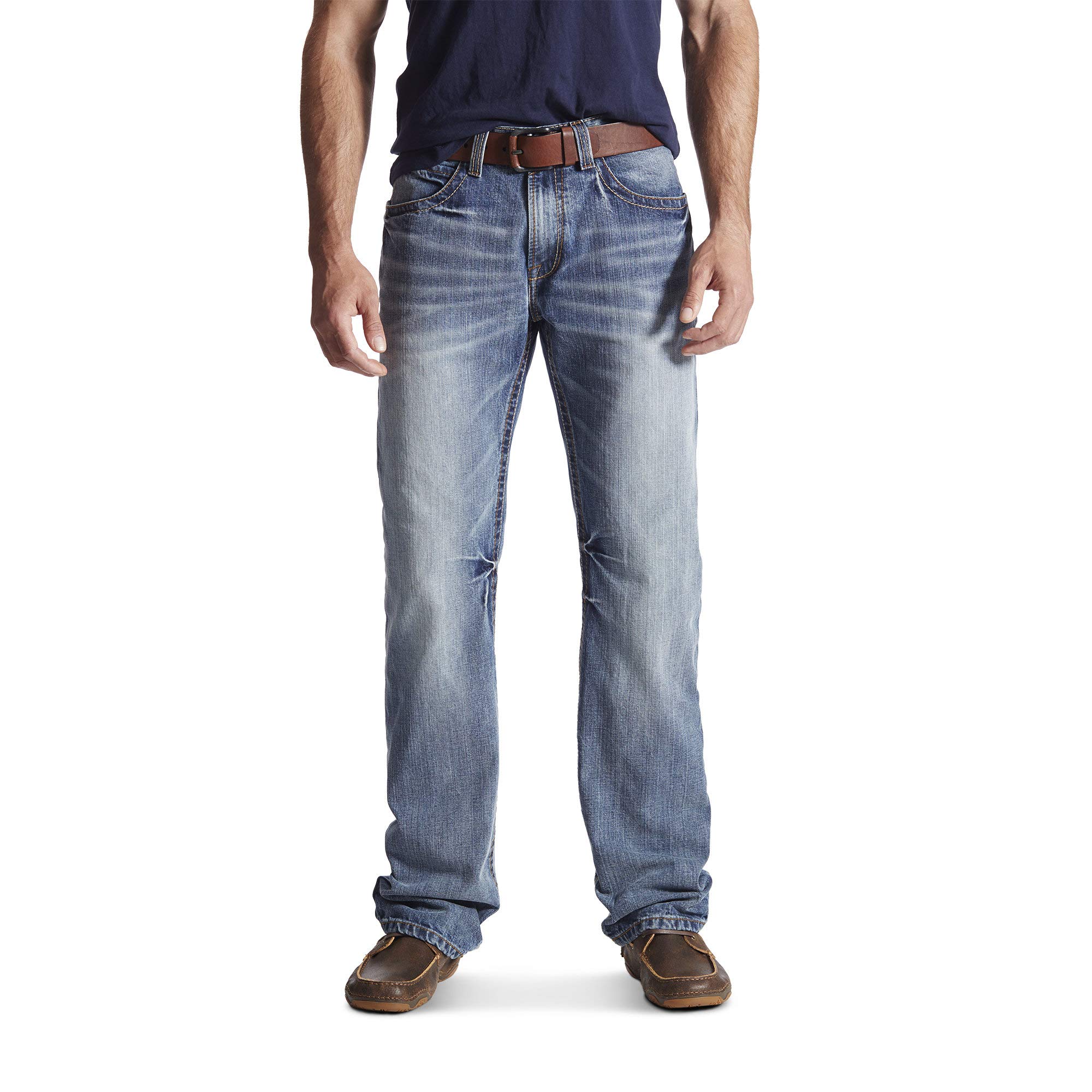 ARIAT mens M4 Low Rise Boot Cut Jean, Coltrane Durango, 40W x 32L US