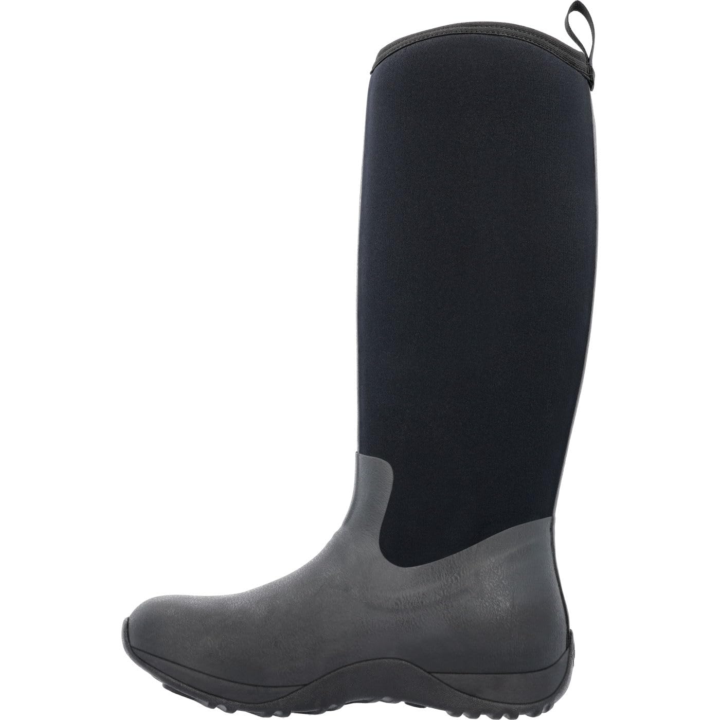 Muck Boot Muck Arctic Adventure Tall Rubber Women's Winter Boots, 10 M US, Black/Black