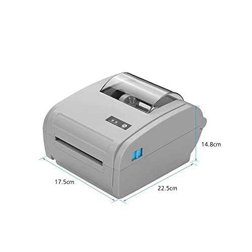 N/A Multifunction Desktop 110mm Thermal Paper Printer Barcode Label Printer USB BT Communication Interface Label Printer